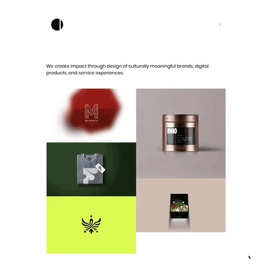 Cultural Design — Design, Branding, Digital Products, Service Design ...