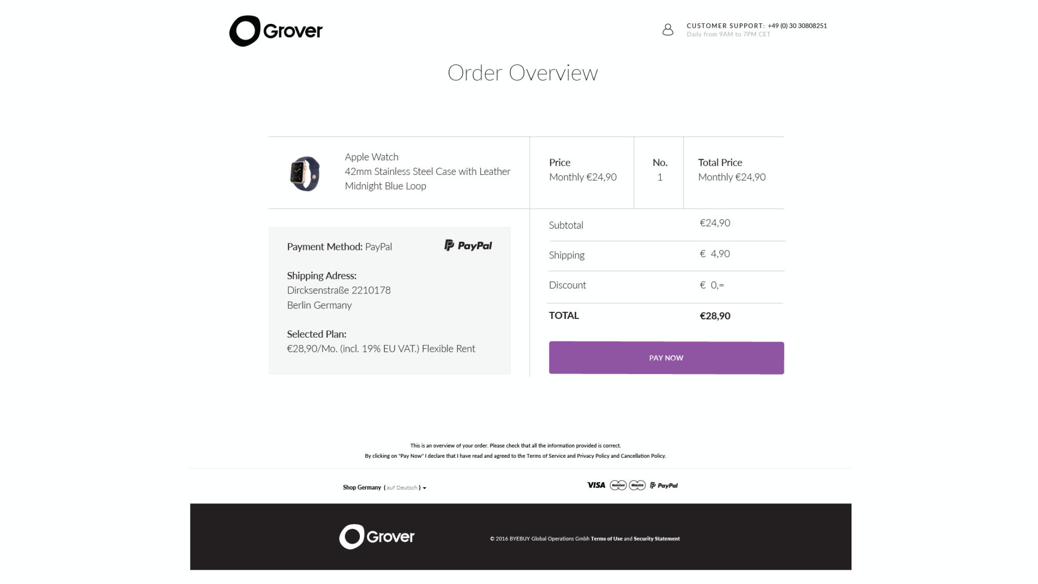 Grover • Berlin 2016 — Cultural Design